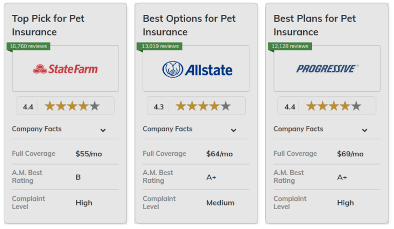 10 Best Pet Insurance Companies in the U.S. for 2025